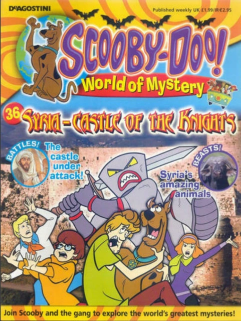 Scooby-Doo! World of Mystery issue 36: Syria - Castle of the Knights | Scoobypedia | Fandom