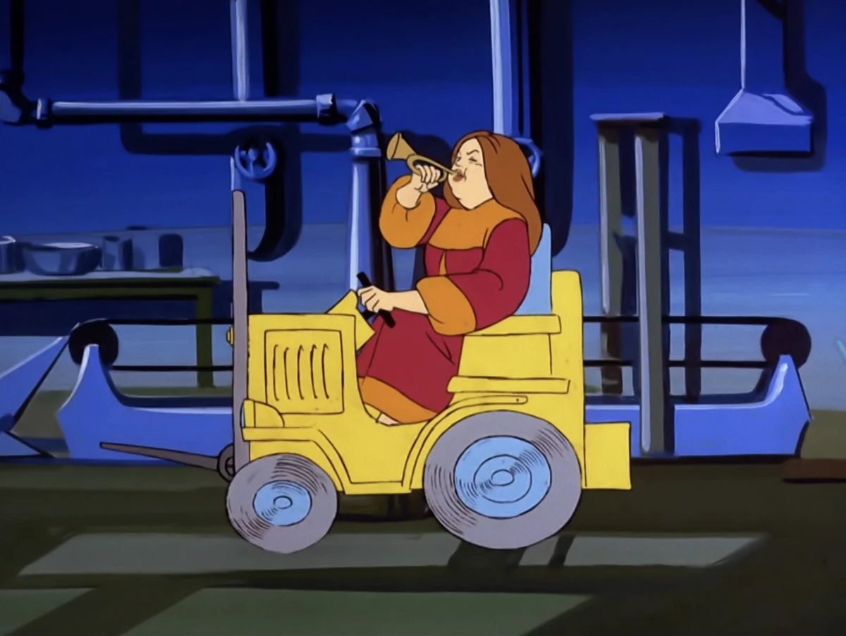 Forklift (The Haunted Candy Factory) | Scoobypedia | Fandom