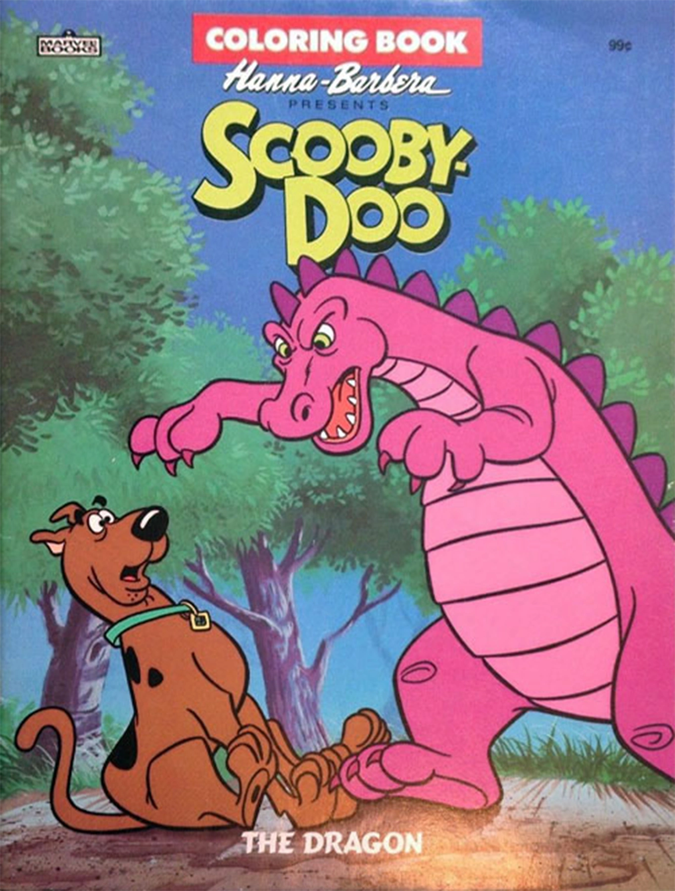 hanna barbera coloring book