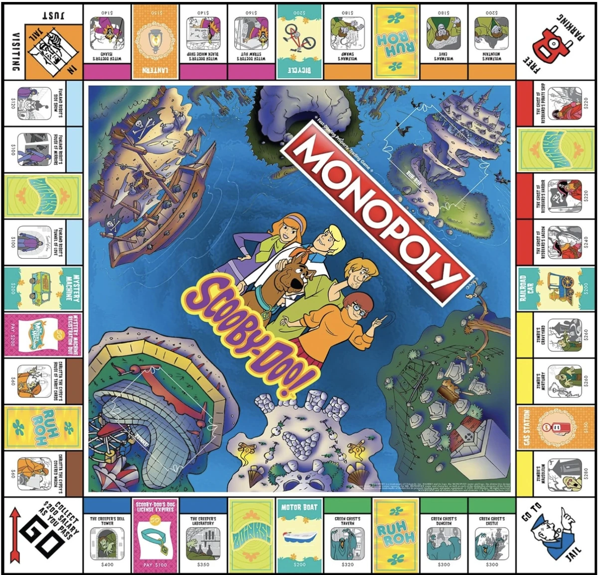 Monopoly: Scooby-Doo! - 50th Anniversary Edition | Scoobypedia | Fandom