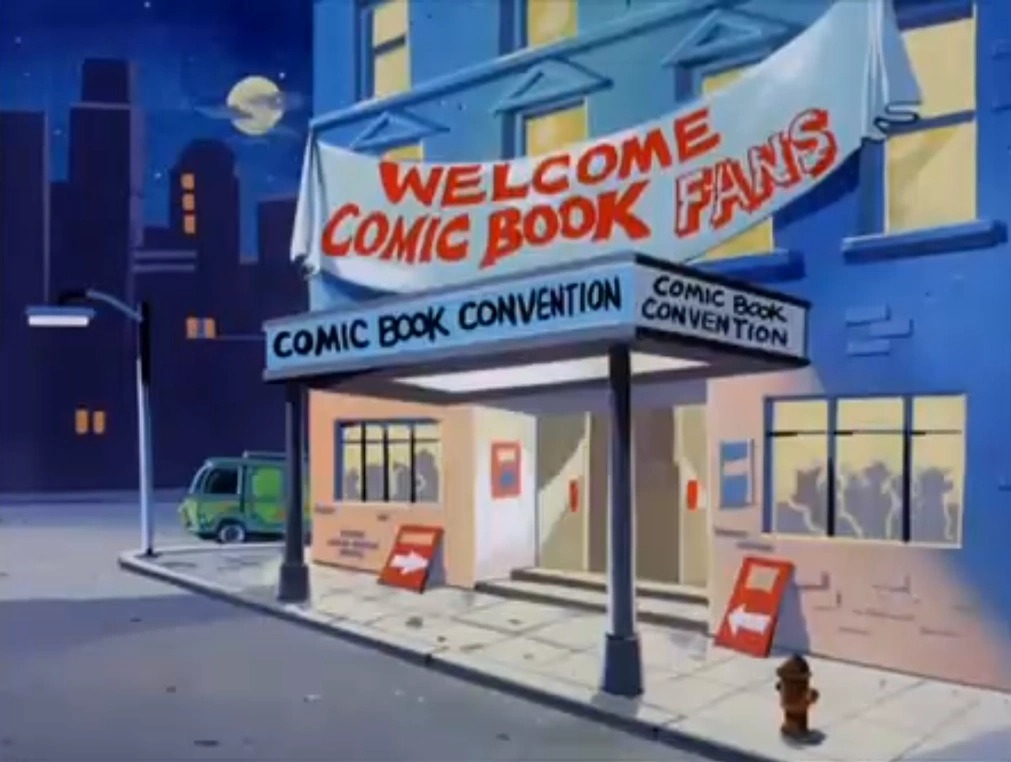Comic book convention (Comic Book Caper) | Scoobypedia | Fandom