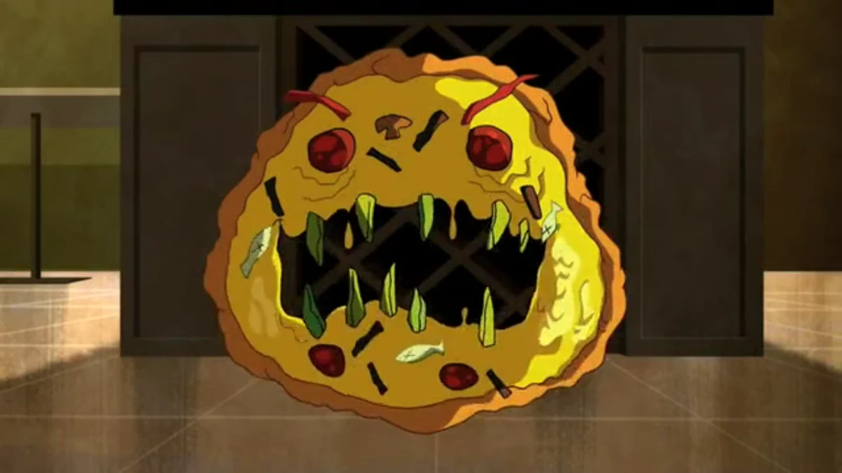 Evil pizza (A Haunting in Crystal Cove) | Scoobypedia | Fandom