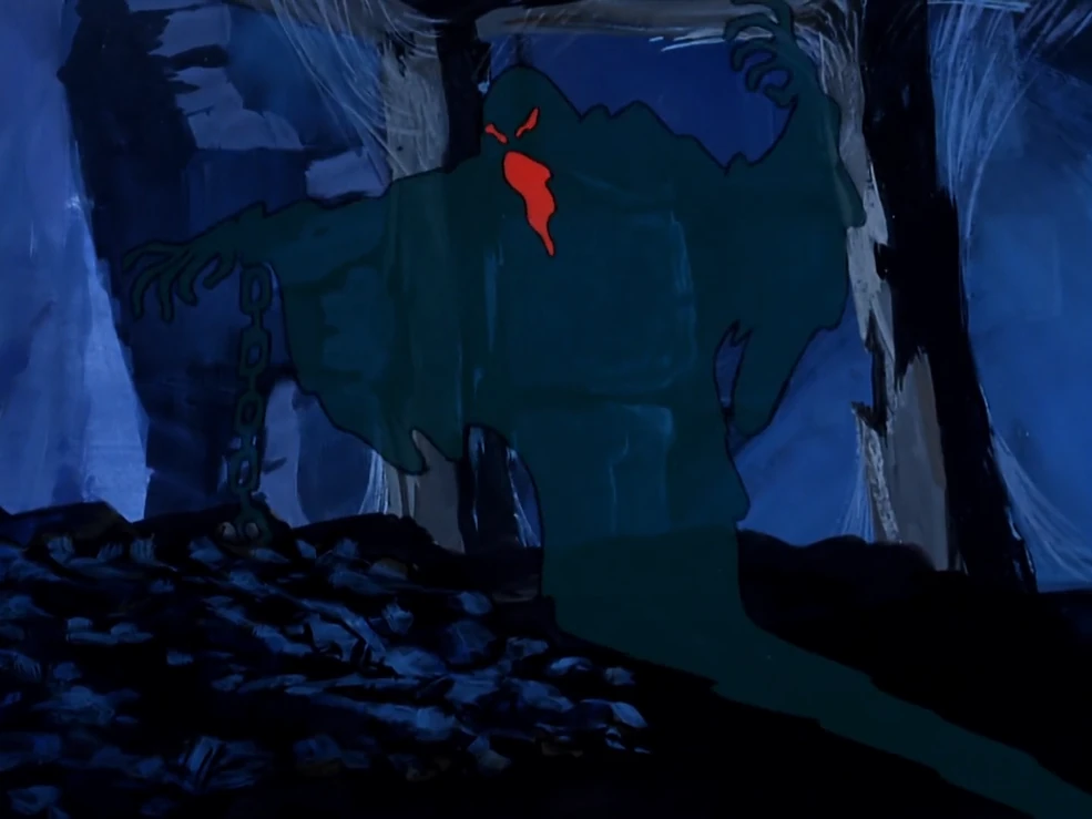 Ghost Doo Green Scooby Gliing Green Ghosts (A Night Of Fright Is No