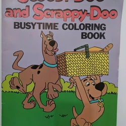 scooby and scrappy doo coloring pages
