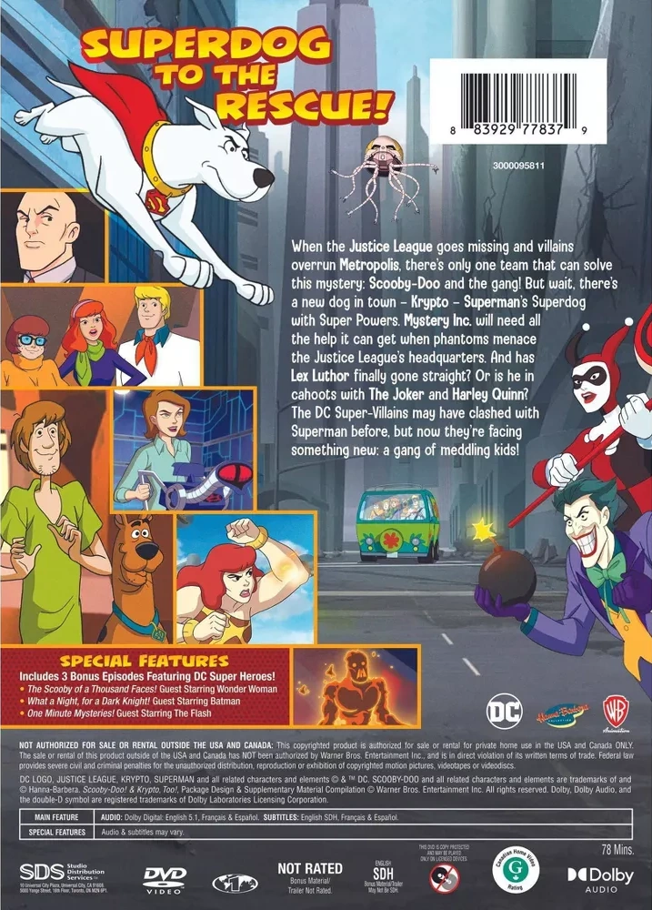 Scooby-Doo! and Krypto, Too! (Home Media) | Scoobypedia | Fandom