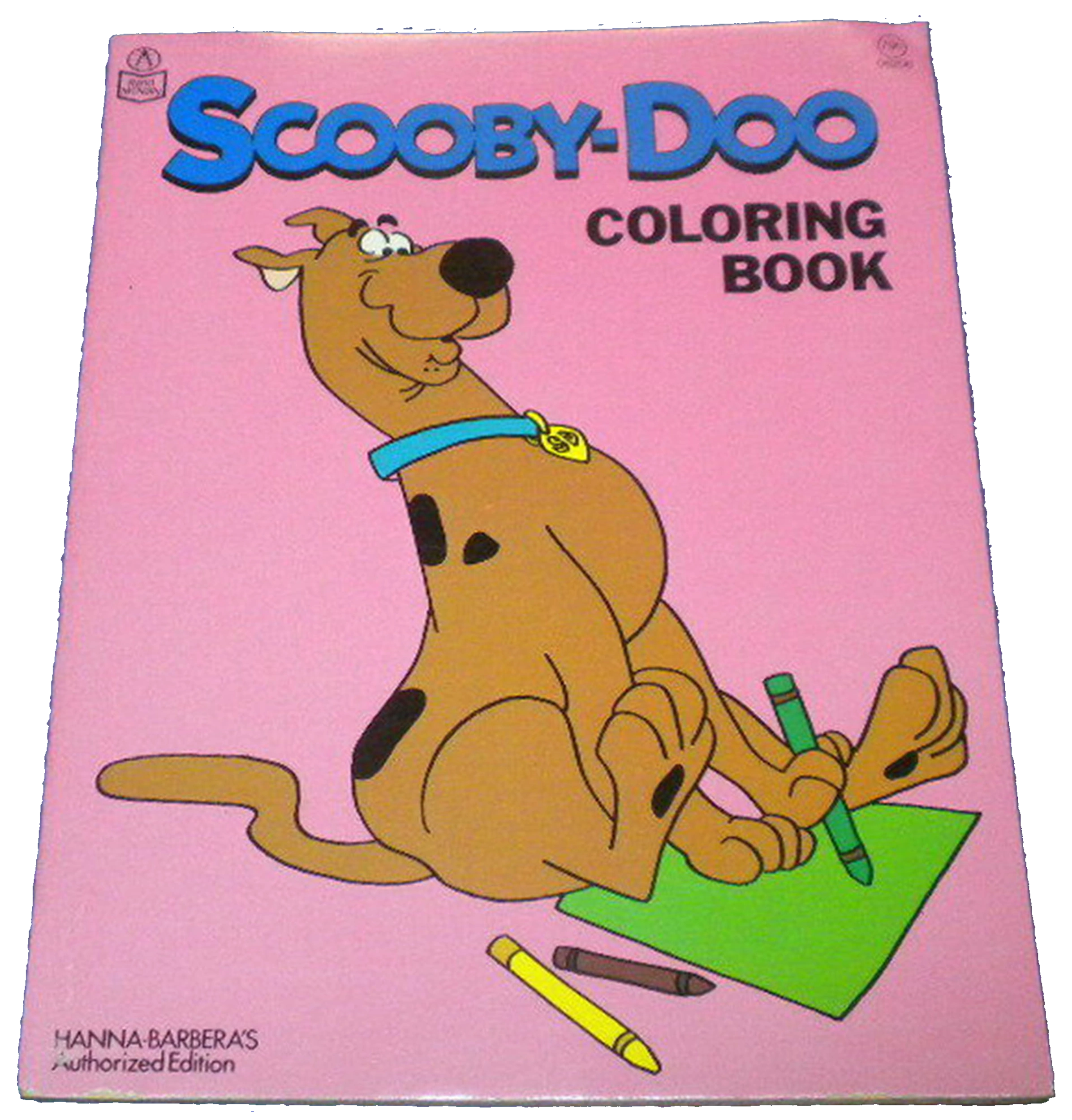 mystery coloring book scooby doo