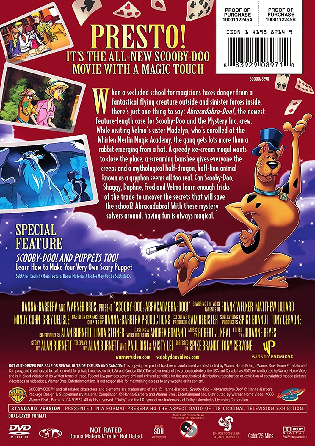 Scooby-Doo! Abracadabra-Doo (Home Media) | Scoobypedia | Fandom Scooby-Doo! Abracadabra-Doo (Home Media) | Scoobypedia | Fandom