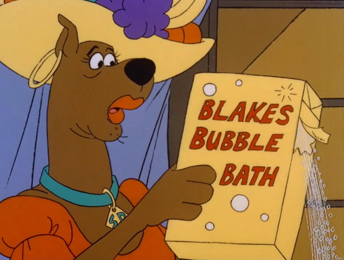 Blake's Bubble Bath | Scoobypedia | Fandom