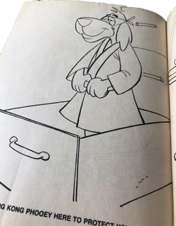 hong kong phooey coloring book