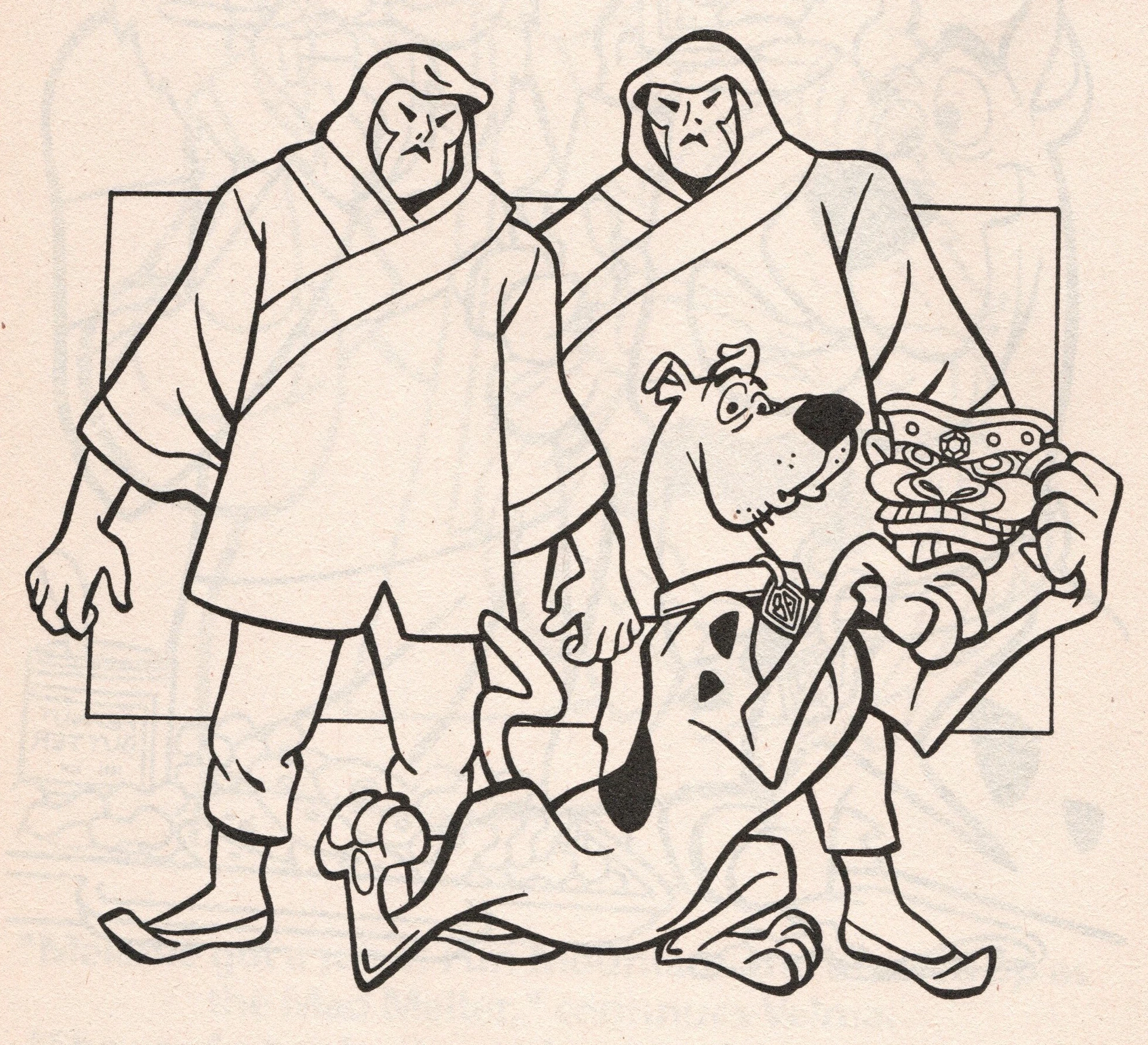 what's new scooby doo coloring pages