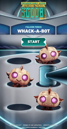 Falcon Force Whack-A-Bot | Scoobypedia | Fandom