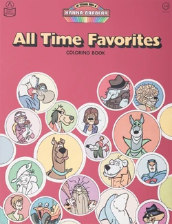 hanna barbera cartoon characters coloring pages