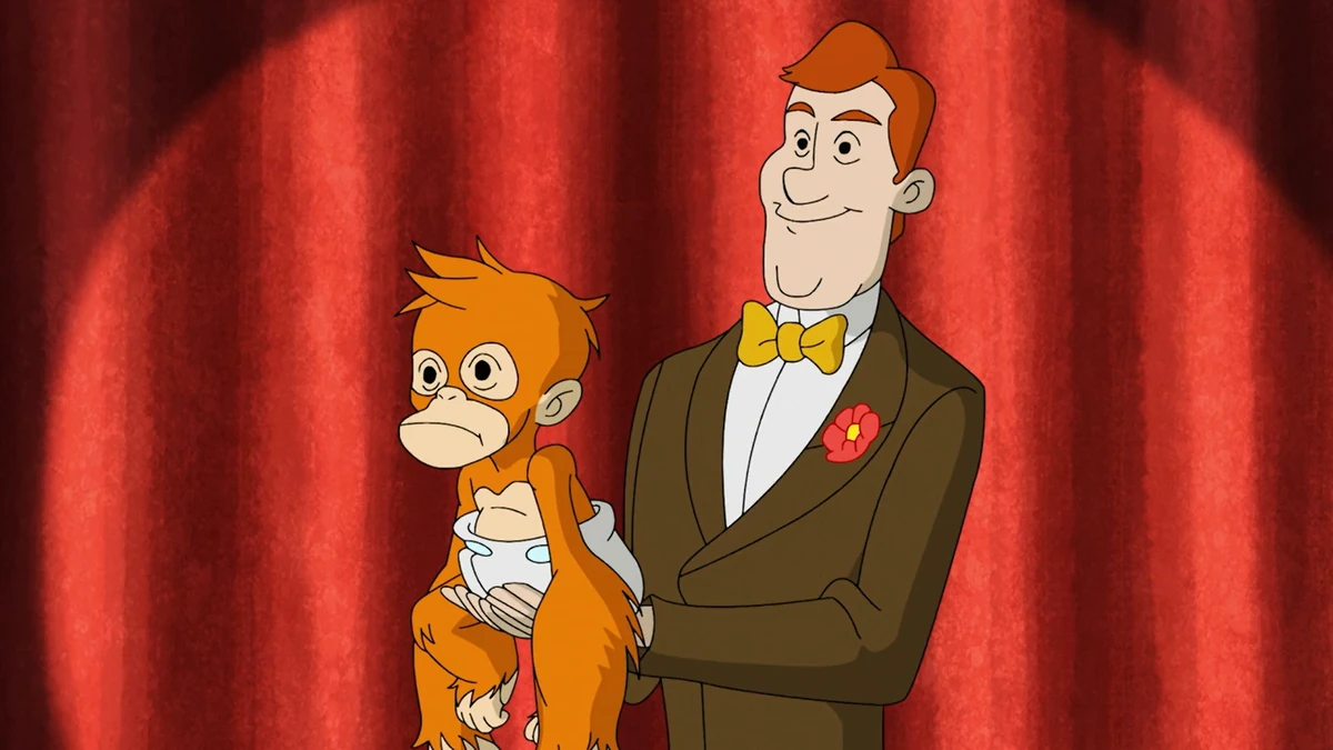 Man with Monkey | Scoobypedia | Fandom