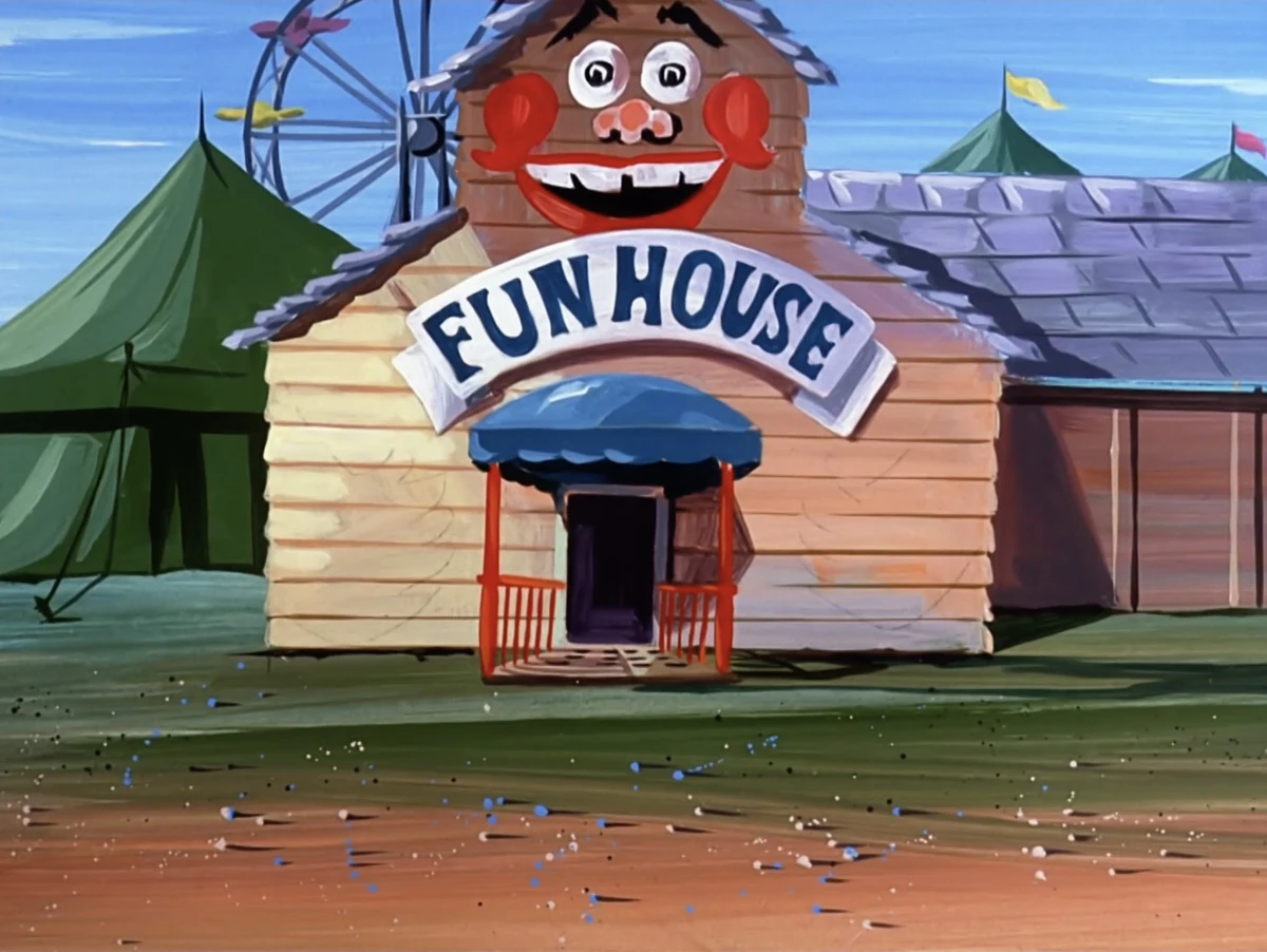 Carnival Funhouse Entrance