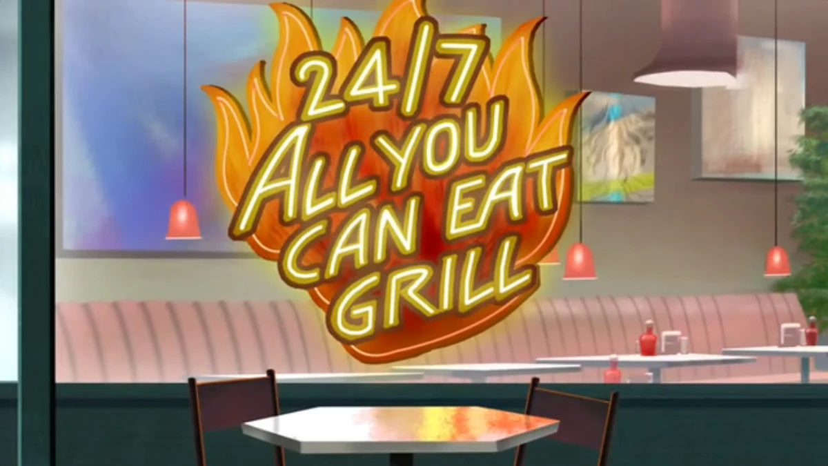 24/7 All You Can Eat Grill | Scoobypedia | Fandom