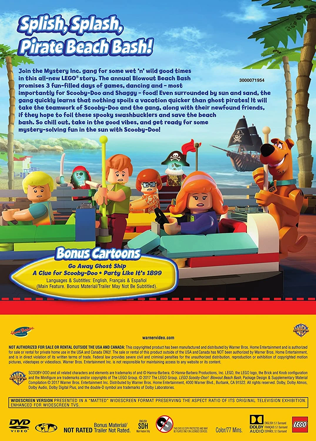 LEGO Scooby-Doo! Blowout Beach Bash (Home Media) | Scoobypedia | Fandom