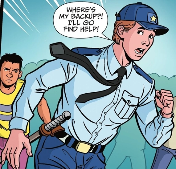 Security guard 1 (Scaries Not Included) | Scoobypedia | Fandom