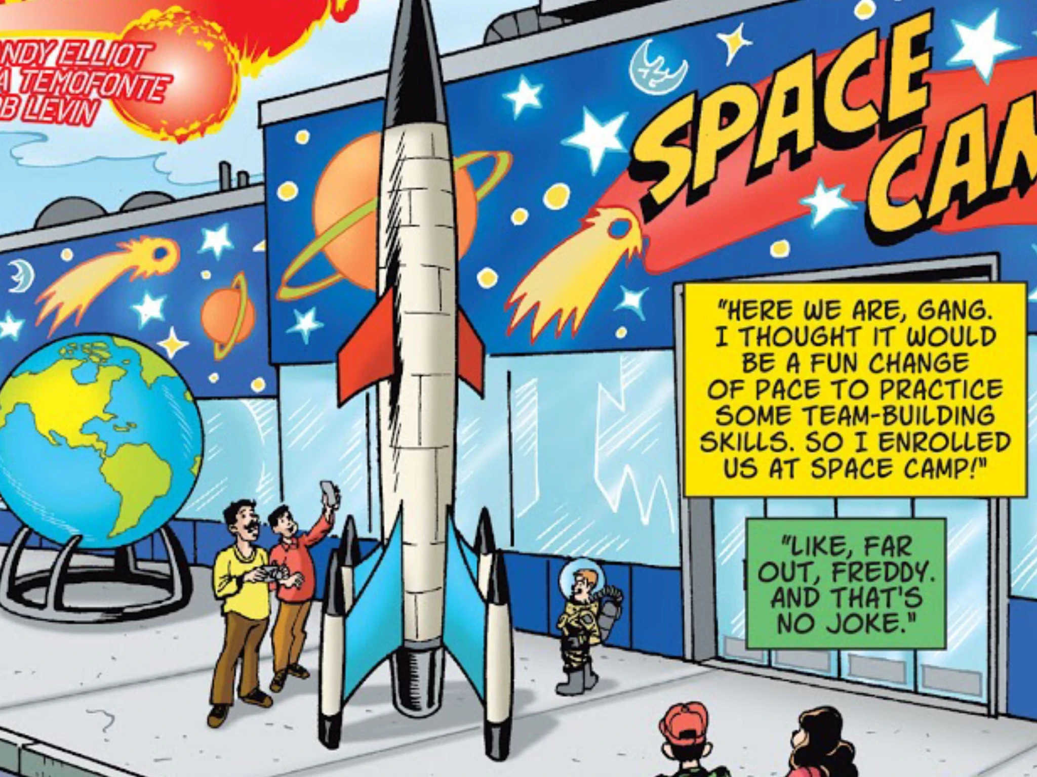 Cartoon Space Camp