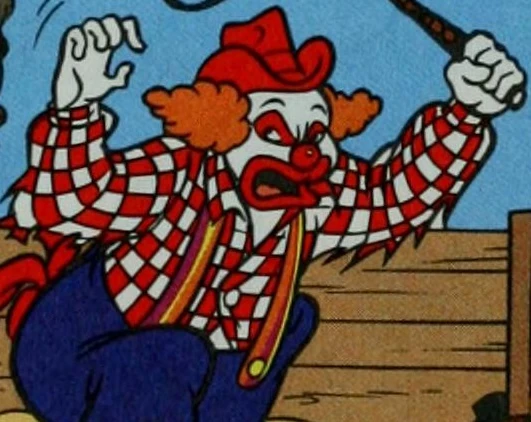 rodeo clown coloring pages