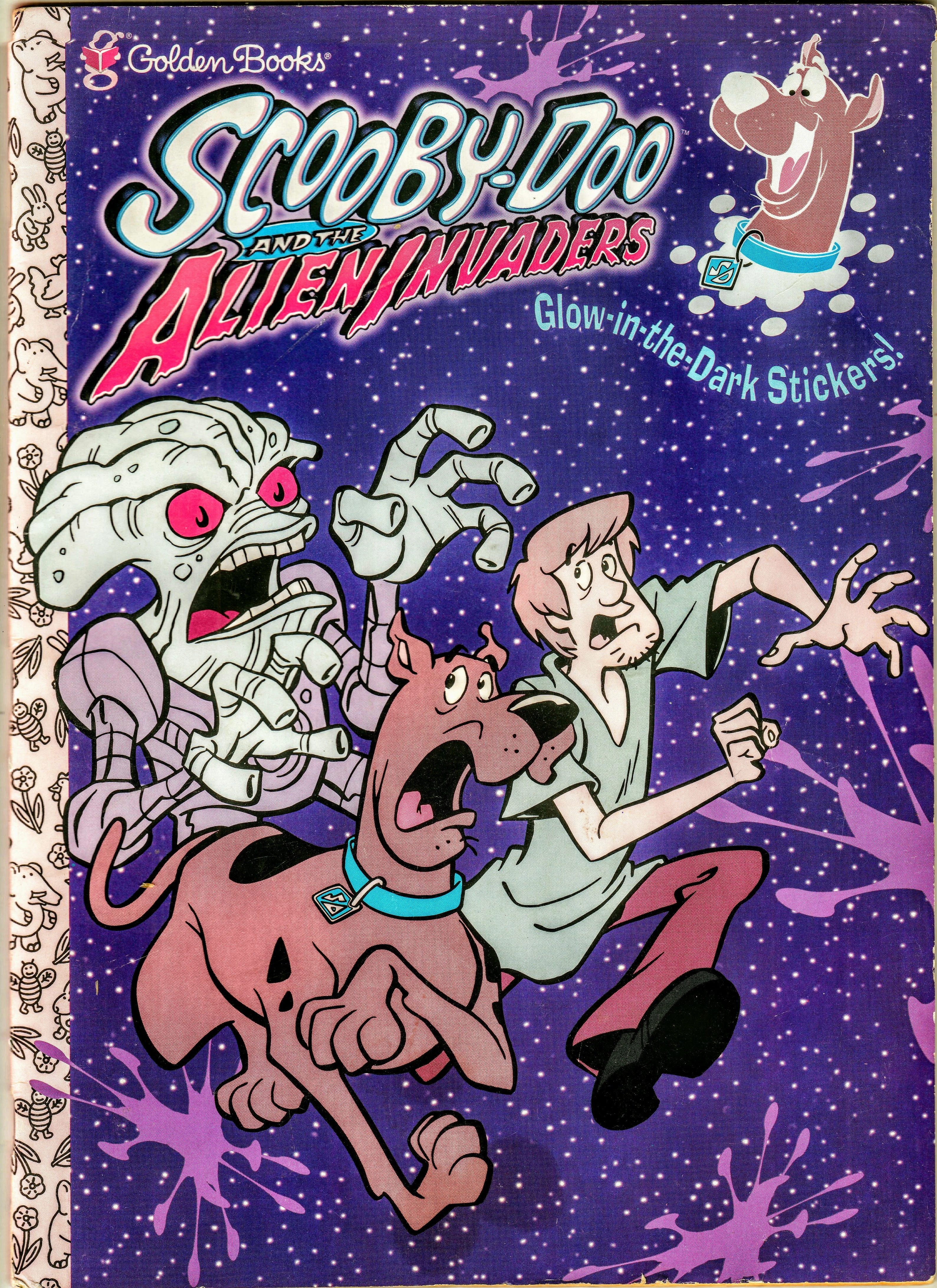 scooby doo cyber chase coloring book