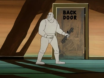 Ghostly Strongman | Scoobypedia | Fandom