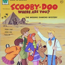 scooby doo cyber chase coloring book