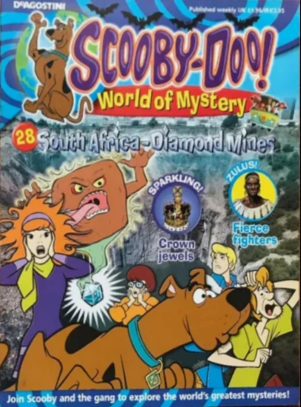 Scooby-Doo! World of Mystery issue 28: South Africa - Diamond Mines | Scoobypedia | Fandom