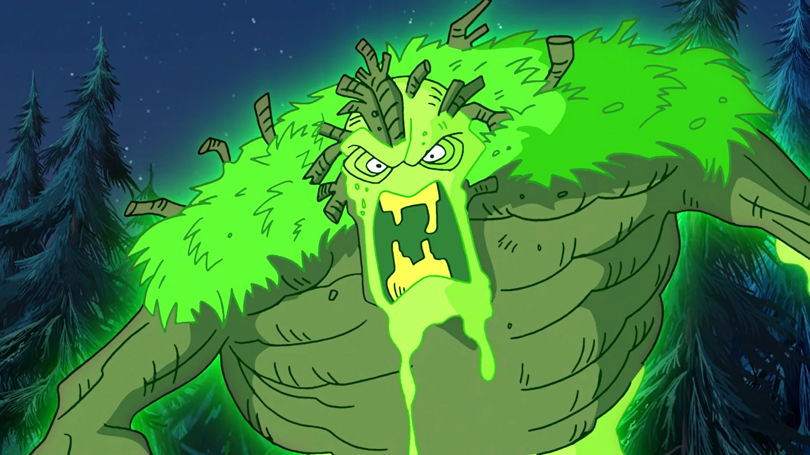 Scooby Doo Green Monster