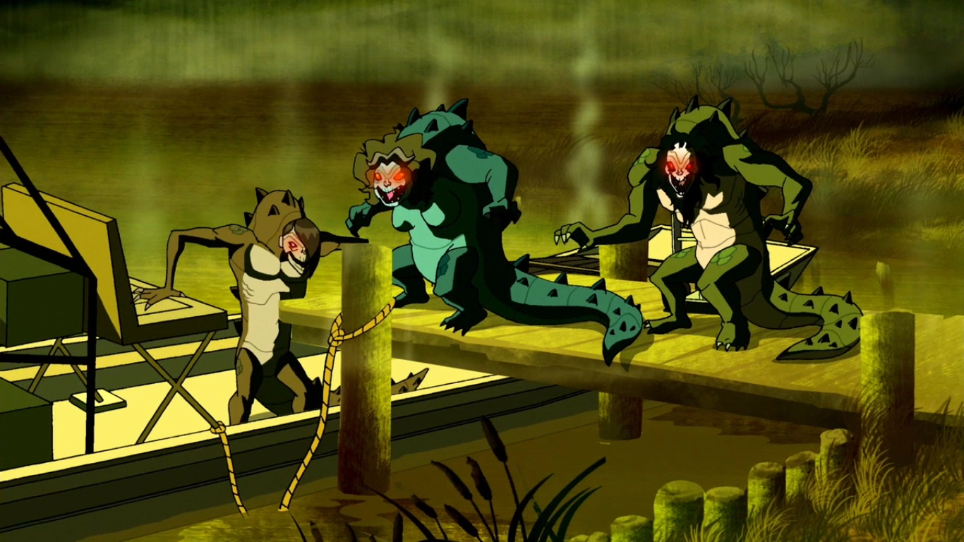 Scooby Doo Gator People