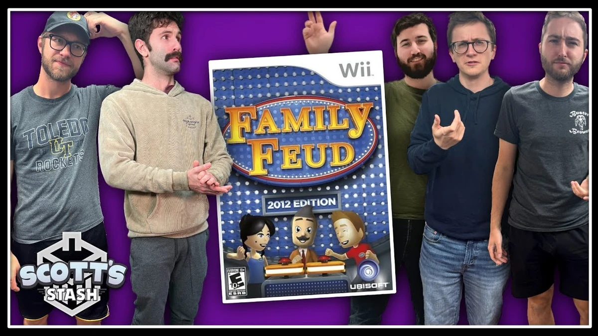 Scott, Sam, Eric, Justin and Dom Win Nothing in Family Feud: 2012 Edition | Scott The Woz Wiki ...