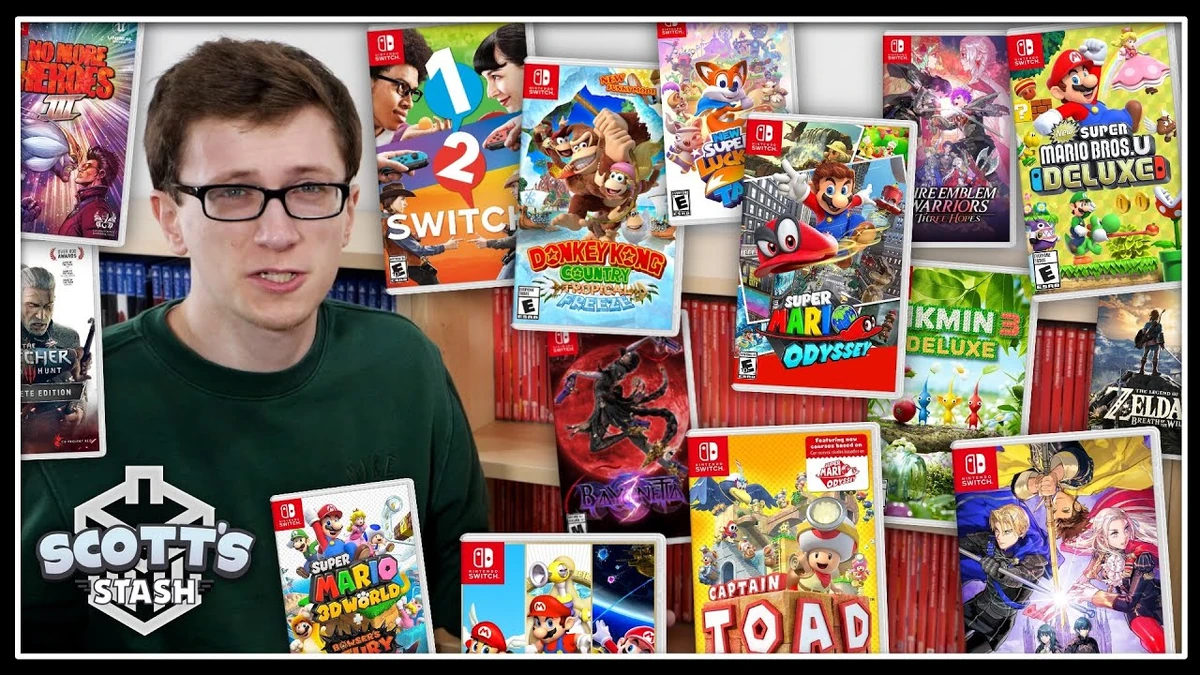 My Nintendo Switch Game Collection | Scott The Woz Wiki | Fandom