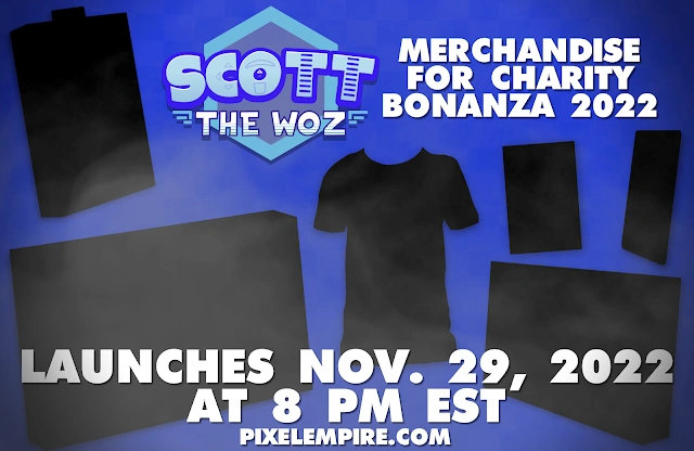 Scott The Woz Merchandise for Charity Bonanza 2022 (event) | Scott The ...