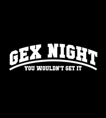 Gex Night t-shirt | Scott The Woz Wiki | Fandom