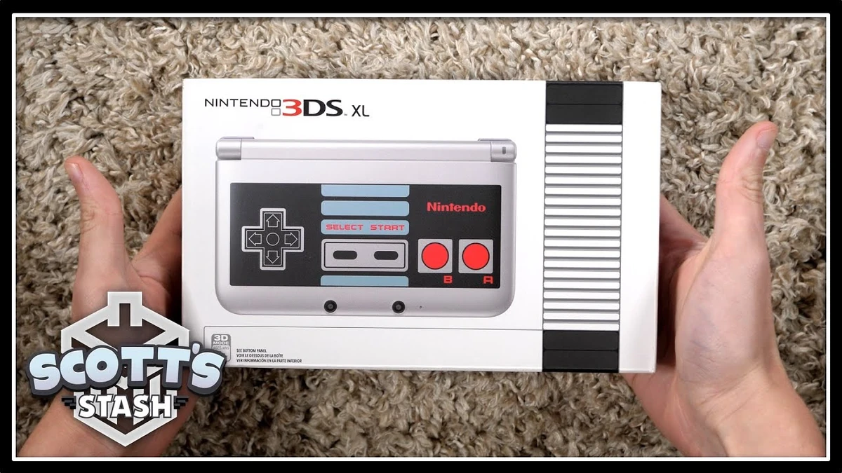 The Retro NES Edition Nintendo 3DS XL | Scott The Woz Wiki | Fandom