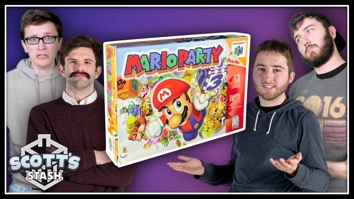 Scott, Sam, Eric and Justin Undergo Eternal Star from Mario Party for ...