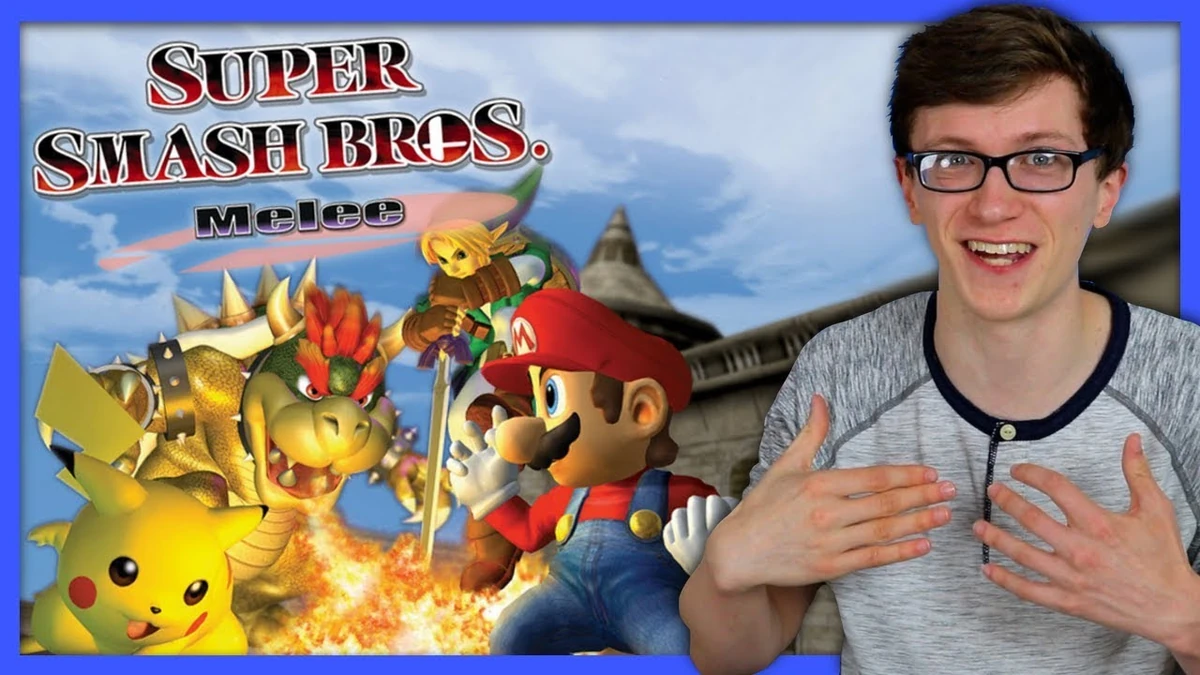 "Super Smash Bros. Melee episode of Scott The Woz" time | Scott The Woz ...