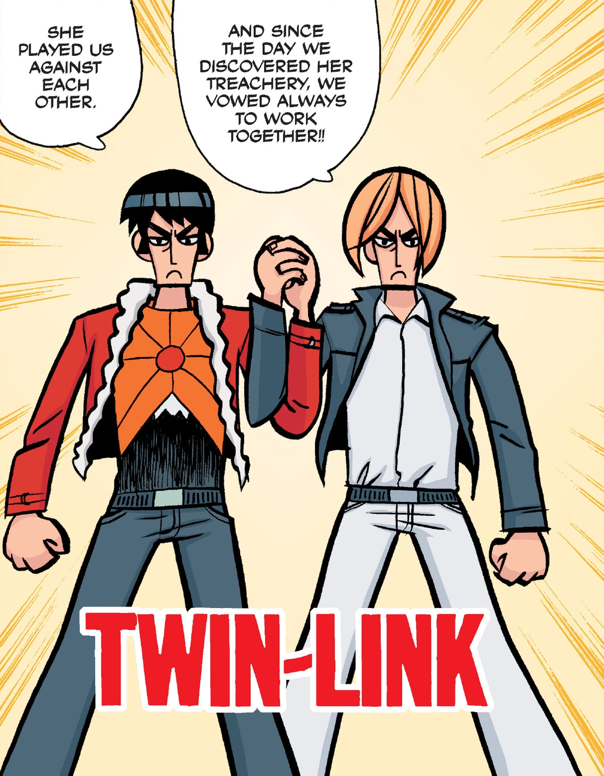 Twin-Link | Scott Pilgrim Wiki | Fandom