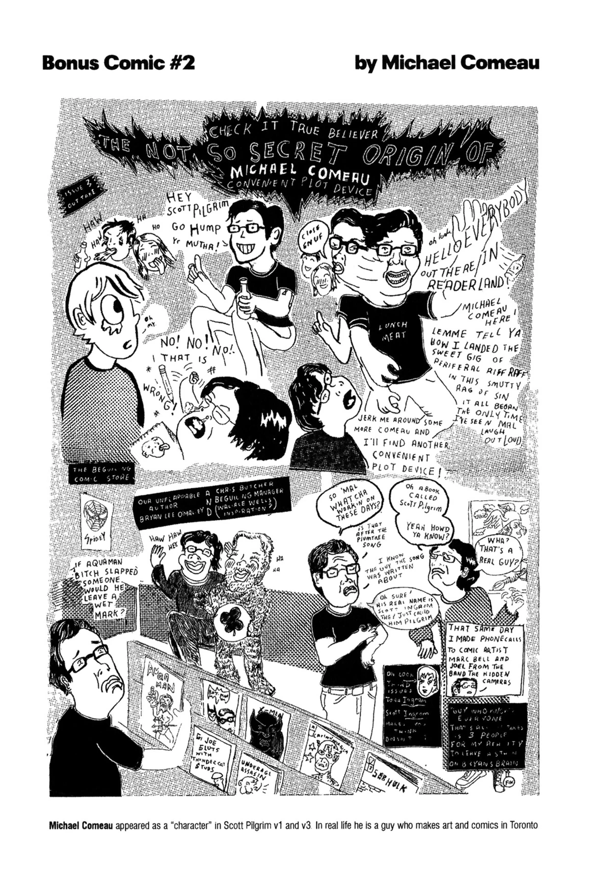 The not so secret origin of Michael Comeau | Scott Pilgrim Wiki | Fandom
