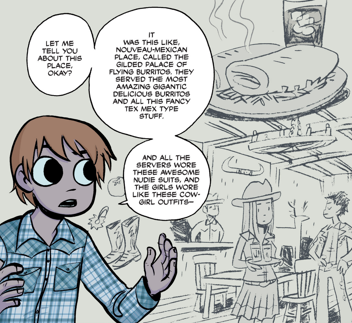The Gilded Palace of Flying Burritos | Scott Pilgrim Wiki | Fandom
