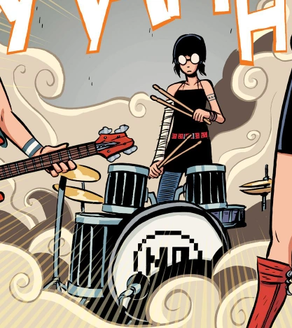 Lynette Guycott's drumset | Scott Pilgrim Wiki | Fandom