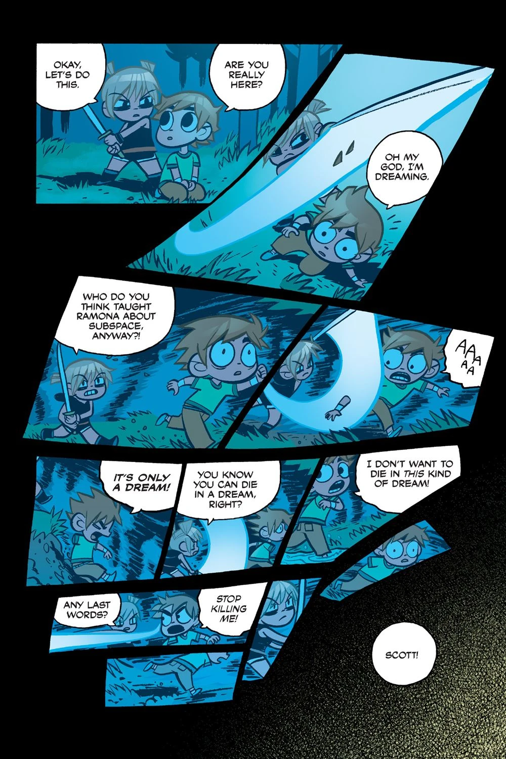 Battle in Subspace | Scott Pilgrim Wiki | Fandom