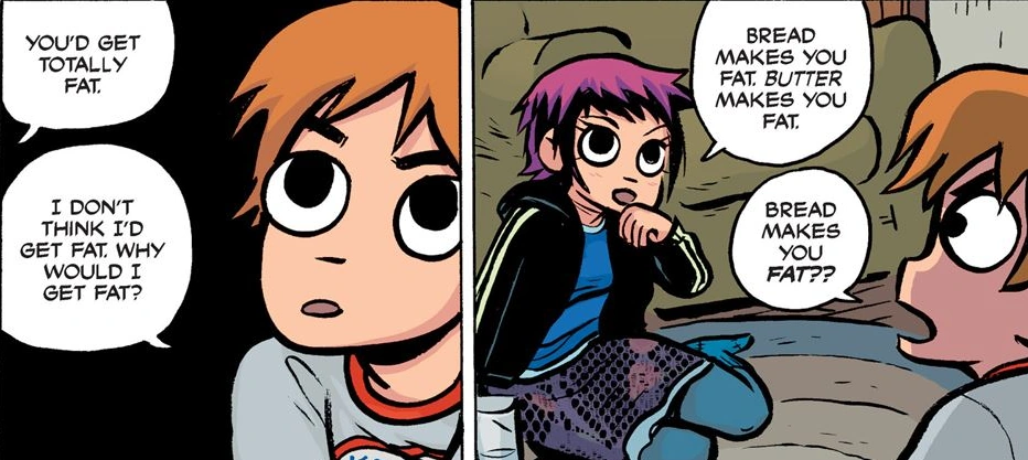 "Bread Makes You Fat" | Scott Pilgrim Wiki | Fandom