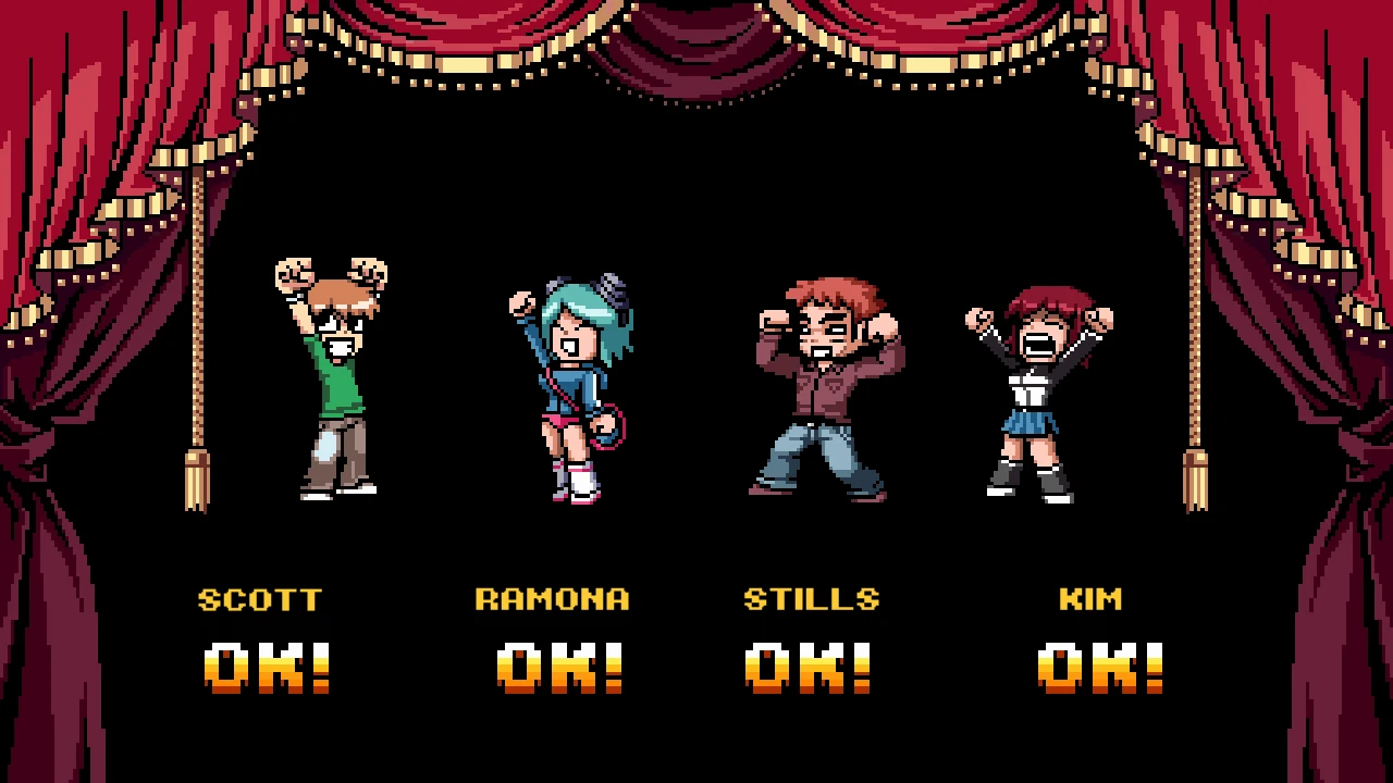 Scott Pilgrim Vs The World Game Kim Sprites
