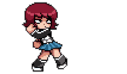 Scott Pilgrim Vs The World Game Kim Sprites