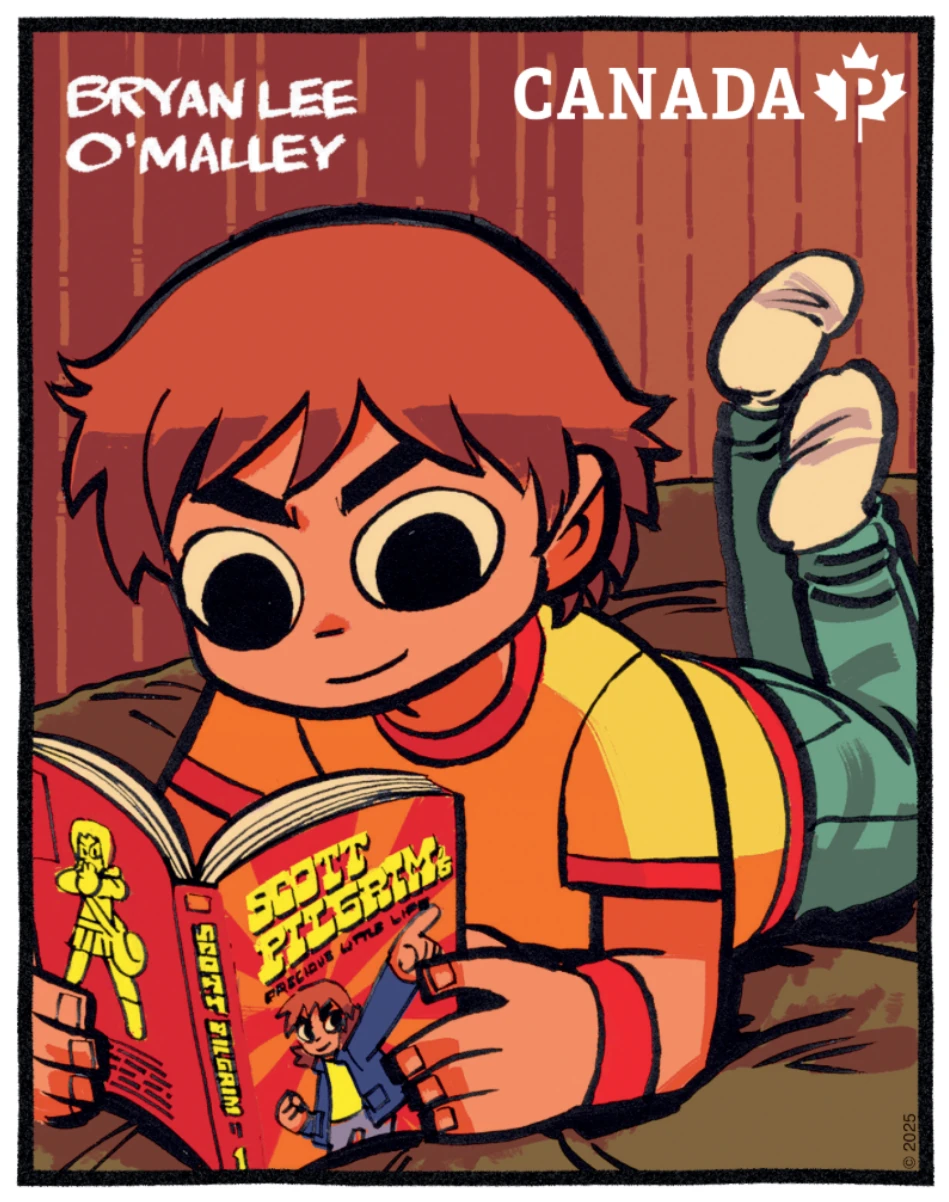 Scott Pilgrim Canada Post postage stamp | Scott Pilgrim Wiki | Fandom