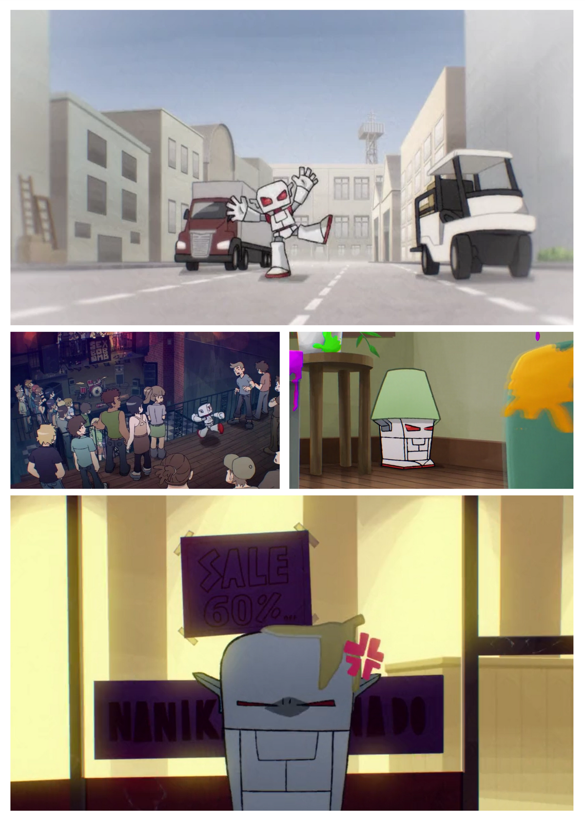 Robot-01 Attempts To Hide | Scott Pilgrim Wiki | Fandom