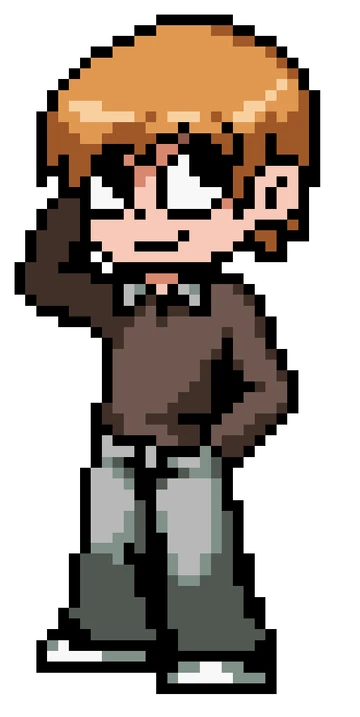 Young Neil Scott Pilgrim.