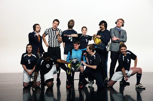 Scott Sterling Shootout Backstage Photo Shoot | Studio C Wiki | Fandom
