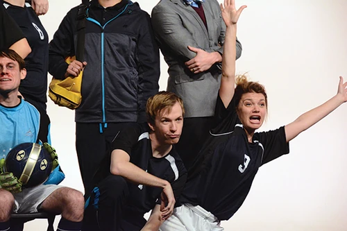Scott Sterling Shootout Backstage Photo Shoot | Studio C Wiki | Fandom