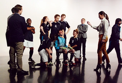 Scott Sterling Shootout Backstage Photo Shoot | Studio C Wiki | Fandom